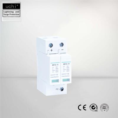 China 12V Dc Surge Protector Solar Panel 35mm Din Rail Plugged Modules for sale