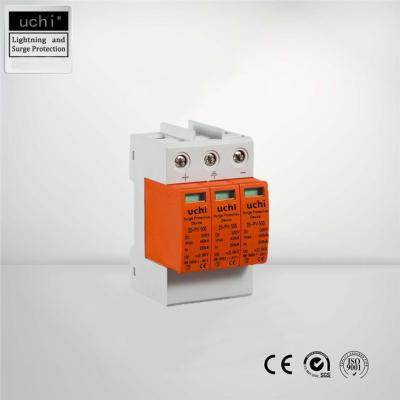 China 500V Oxide Dc Surge Arrester Lighting Protecting Combination Method 3P for sale