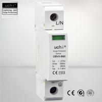 China Uc 275V Type 1+2 Surge Protector , Lightning Component Controller 1P Poles for sale