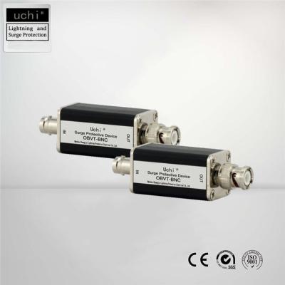 China Uc 8VDC CCTV Surge Protection Device , Aluminum Alloy BNC Surge Protector for sale