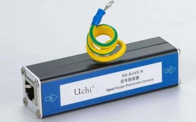 China Network Signals 1000M Surge Protector SPD DPR Gigabit Ethernet for sale