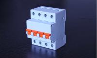 China 25ka Lightning Protection System Parts , Backup Power Surge Protector 4P Poles for sale