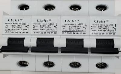China various poles combined surgebreaker plus surge protective device 230AC IP20 for sale