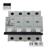 China 4p 72mm Surge Circuit Breaker , 40kA Power Surge Breaker 400VAC for sale