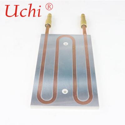 China Mini Liquid Cooling Plate , Shiny Surface Polished Water Cold Plate for sale