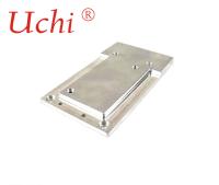 China Double Channel Liquid Cold Plate For Thermal Skiving Fin Heatsink for sale