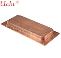 China CNC Machine Copper Foam Heat Sink Cold Plate Liquid Cooling for sale