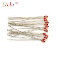 China Glass Hermetic NTC 100K Thermistor 3950 MF51 Temperature Measurement Radial for sale