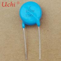 China 10KV 682 Ceramic Capacitor Carbon Film Resistor 10kv 6800PF For Led Driver for sale