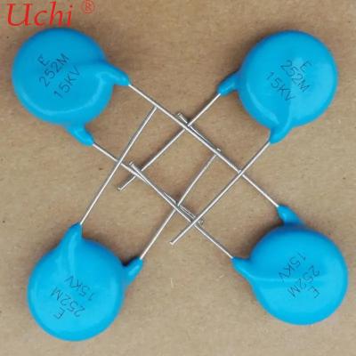 China More Than 10000Mohm Insulation Resistance Ceramic Capacitor 101K 15KV 252 for sale