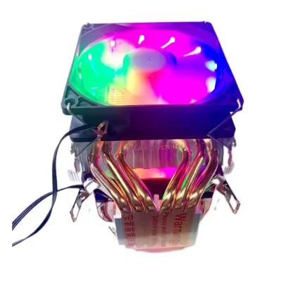 China Dual Tower CPU Fan Cooler Aluminum Heatsink PC Motherboard CPU Cooler for sale