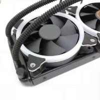 China 240mm ARGB CPU Water Pump Cooler Liquid CPU Radiator Cooler for sale