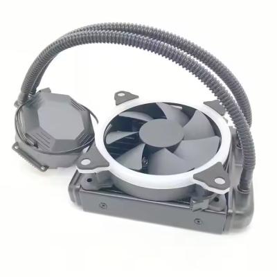 China Water Pump Cooler CPU Aluminum Heatsink Water Cooler Fans Liquid Cooler Fans for sale