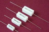 China White 20W 100 Ohm / 100R Cement Power Resistor , High Temperature Resistor for sale