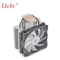 China Gamer 6 Heatpipe Radiator RGB CPU Cooler Fan For 115X1366 2011 for sale