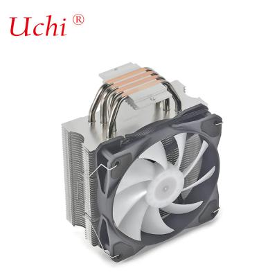 China Gamer 6 Heatpipe Radiator RGB CPU Cooler Fan For 115X1366 2011 for sale