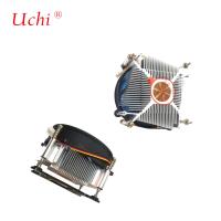 China 12V Dc Copper Center Radiator TDP 75W For Pc Processor Cooling 4 Pin PWM Socket 1700 1200 1150 1151 1155 1156 Cpu Air Cooler Fan for sale