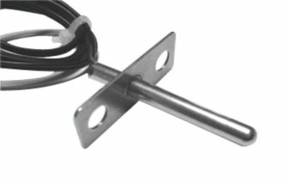 China Flanged Stainless Steel NTC Thermistor Temperature Sensor For Configurations for sale