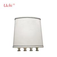 China Outdoor 4 Ports Dual-Polarized Panel Antenna 698-960/1710-2700/3300-4000MHz Base Station Antenna GSM 2G 2G 4G 5G RF Equipment for sale