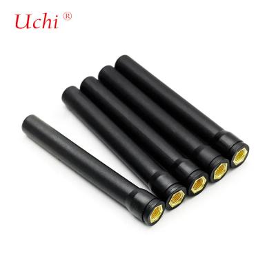 China Straight Hexagonal SMA Male Connector 433mhz Receiver 433 Mhz External Lora Rubber Antenna for sale