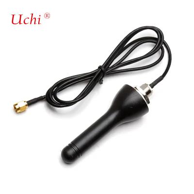 China 80mm 2.4GHz External Waterproof ABS Rubber Duck WiFi Antenna For SMA Vertical Polarization for sale