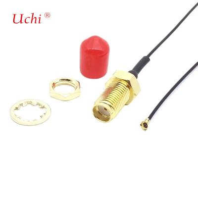 China SMA To Ufl Pig Tail SMA Female To Ufl Female Extension Cable 5cm Ra SMA Female To Ufl Cable for sale