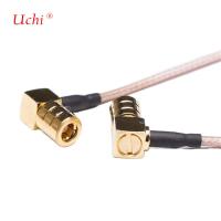 China 90 Degree SMB Male To Angled Male Plug Female With RG316 Coaxial Cable 50ohm for sale
