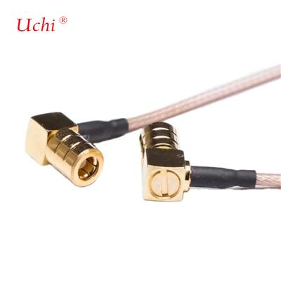 China 90 Degree SMB Male To Angled Male Plug Female With RG316 Coaxial Cable 50ohm for sale