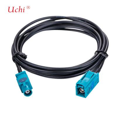China Car Camera GPS Antenna Extension Fakra Z Cable With Fakra Z Female To Female Plug Jack RG174 5M Pigtail Fakra Cable for sale
