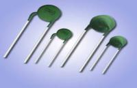 China Green 1100 Ohm 800V PTC Thermistor For CFL / Ceramic Heater for sale