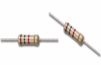 China High Power 6W Carbon Film 330 Ohm Resistor E24 For Power Supplies for sale