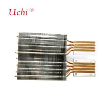 China Small 8-Heat Pipe Aluminum-Copper PC Zipper Fin CPU Cooler For Efficient Temperature Control for sale