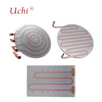 China Cold Plate Liquid Cooling Circular Water-Cooled Radiator Aluminum Liquid Cooling Plate Refrigeration Chiller for sale