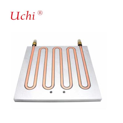 China High Power Aluminum Tube Water Cooling Heatsink Tube Cold Plate for sale