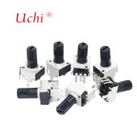 China RV09 Single-turn 10K 12.5mm Adjustable Rotating Carbon Film Potentiometer for sale