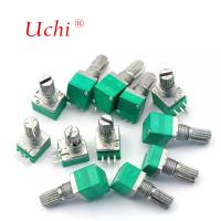 China RK097NS 5-pin 9mm 10K Rotary Mono Precision Potentiometer for sale