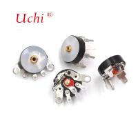 China RV12 Linear Carbon Film Rotary Finger Wheel Potentiometer With Switch for sale