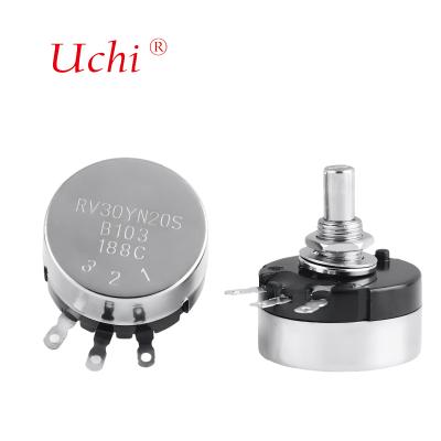 China RV30YN20S Single-turn Carbon Film Adjustable Resistor Rotary Potentiometer 50k Frequency Converter Speed Regulation for sale