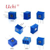 China 3362S Fine-tuning Precision Potentiometer 10K Metal Glass Glaze Precision Adjustable Resistor for sale