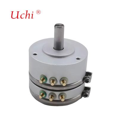 China 2WDD35D-4 10k Linear Dual Potentiometer Resistance Rotary Potentiometer for sale