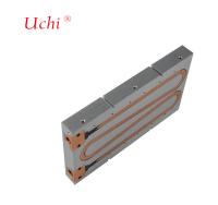China Customized 30mm Water-cooled Block Liquid Cooler Made Of Aluminum Alloy for sale