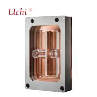 China Aluminum Stainless Steel Solid Copper Water Cooling Plate Waterblock Liquid Exchanger Cold Plate CPU Cooling for sale