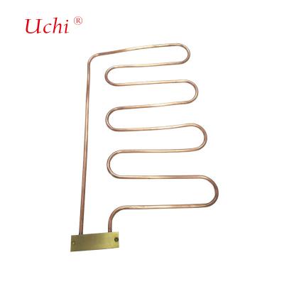 China Copper Tubular Heat Pipes With Connectors  Copper Cold Plates for sale