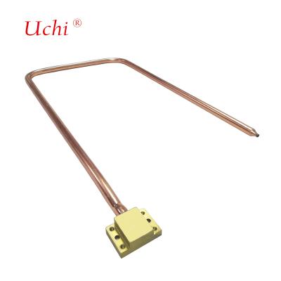 China Copper Liquid-Cooled Right-Angle Curved Heat Pipe for sale