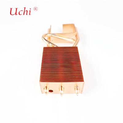 China 220W Copper Buckle Fin Heat Sink For Projector Lamp for sale