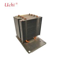 China Aluminum Buckle Fin Stacked Active CPU Heatsink for sale