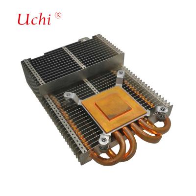 China Aluminum Buckle Fin Stacked Active Composite Heat Sink for sale
