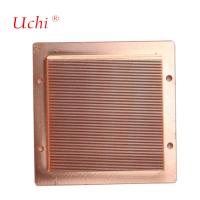 China Mini High Dense Aluminum Skiving Heat Sink For LED for sale