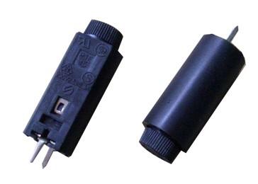 China Cylindrical Vertical 5x20mm PCB Fuse Holder Block 10A 250VAC With Terminal Pitch 10mm for sale