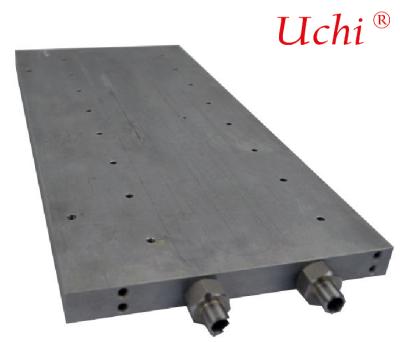 China Vacuum Brazed Liquid Cold Plate  Heat Exchanger Hard Anodizing for sale